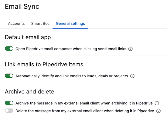 How can I set up the email sync? - Knowledge Base | Pipedrive